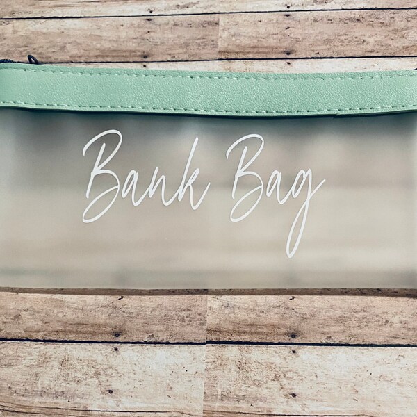 Bank Bag - Etsy