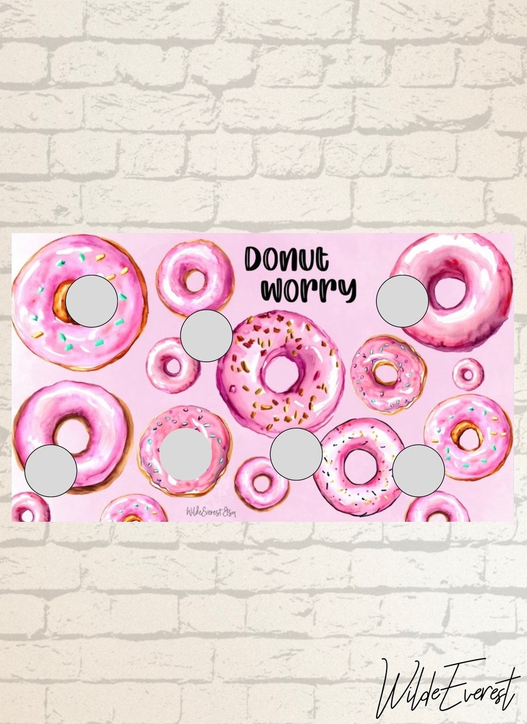 Donut Worry (about It) Savings-scratch and Save Challenge- Low Income ...