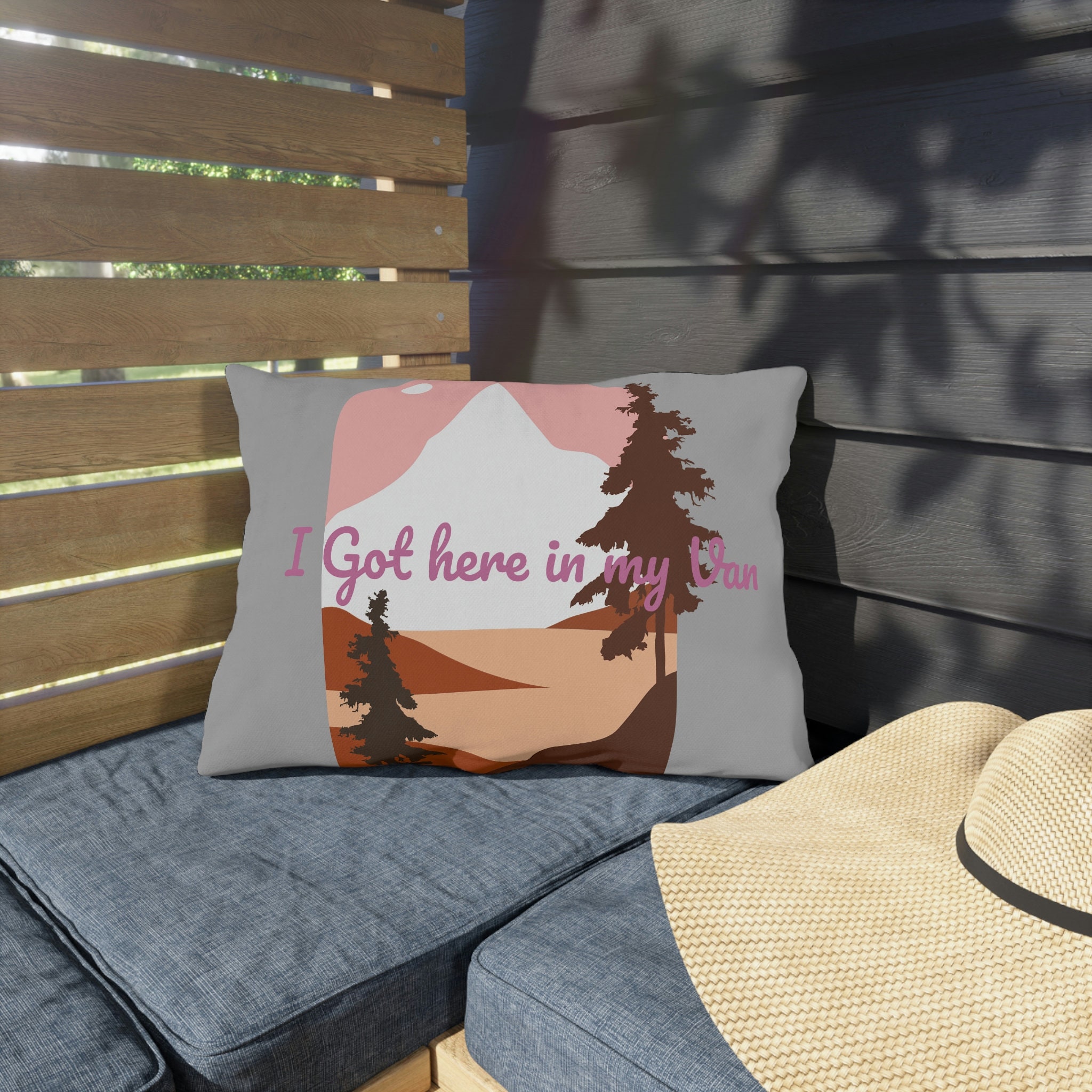 Outdoor Vanlife Pillow, Sprinter Van, Transit Van, Mercedes Van, Van ...