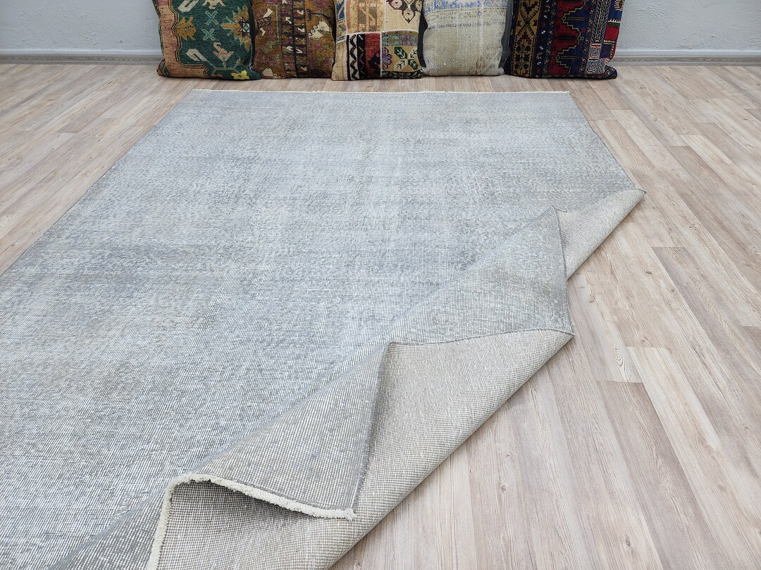 Large Grey Rug / Area Rug / Carpet Rug / Room Rug / Living Room Rug ...