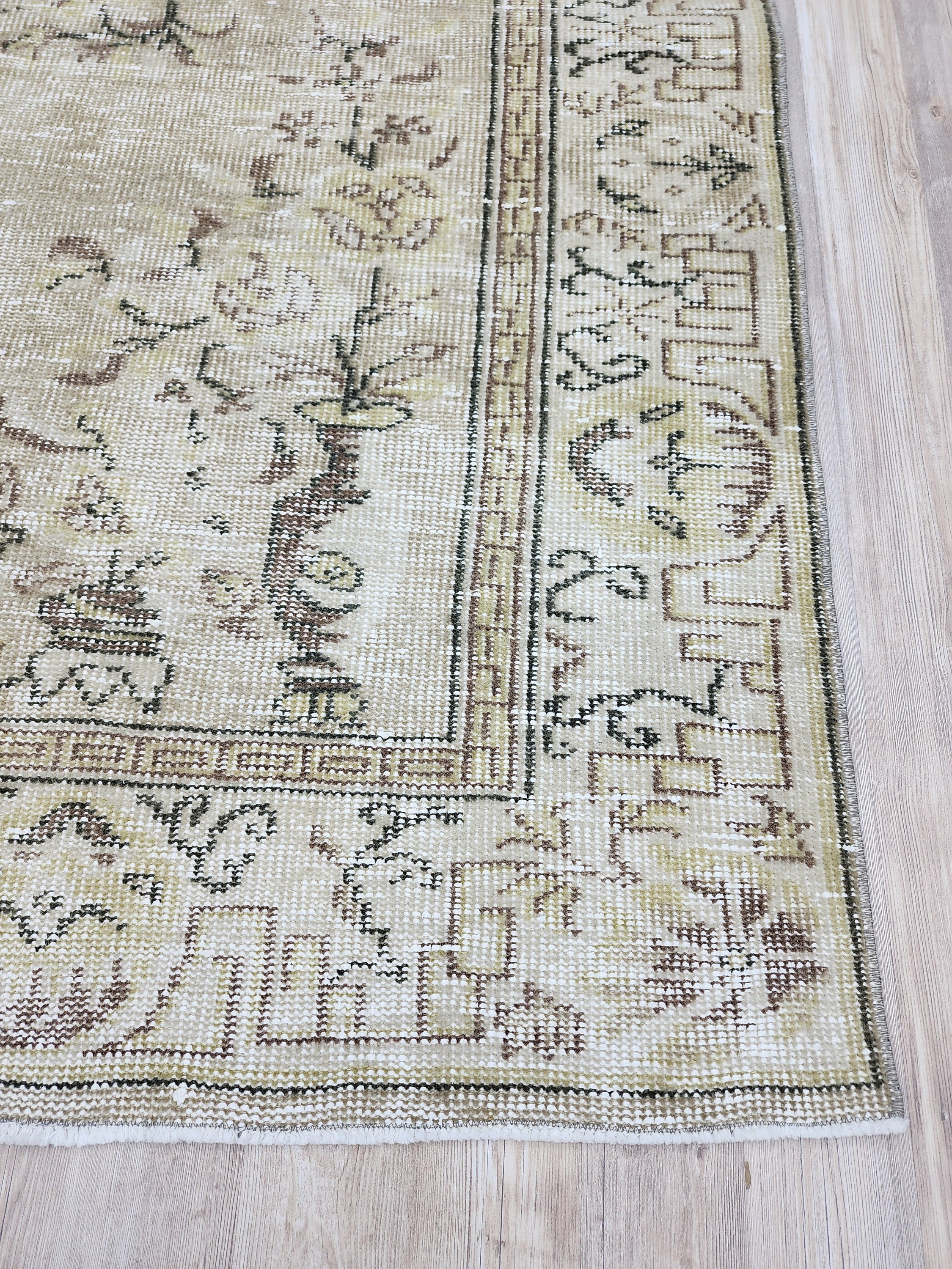 6x9 Oushak Rug, 6x9 Rug, Living Room Rug, Turkish Rug, 6x9 Vintage Rug ...
