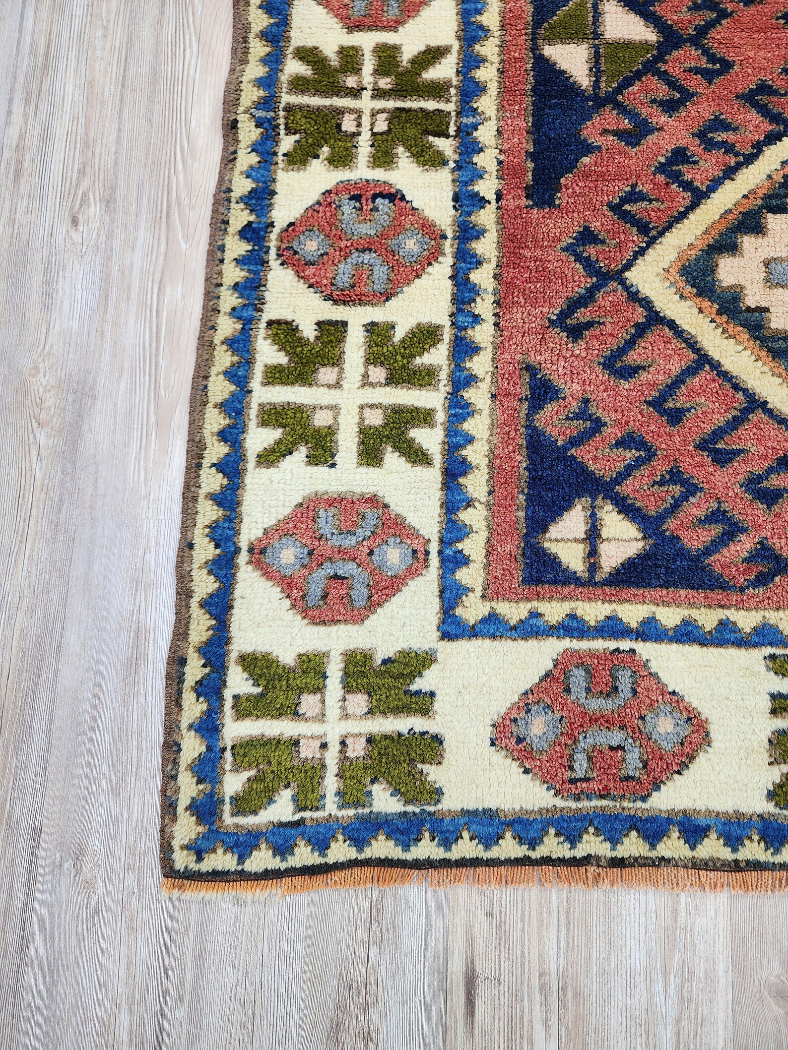 4x8 Rug, Anatolian Runner Rug, 4x8 Turkish Rug, Handmade Rug,4x8 Oushak ...