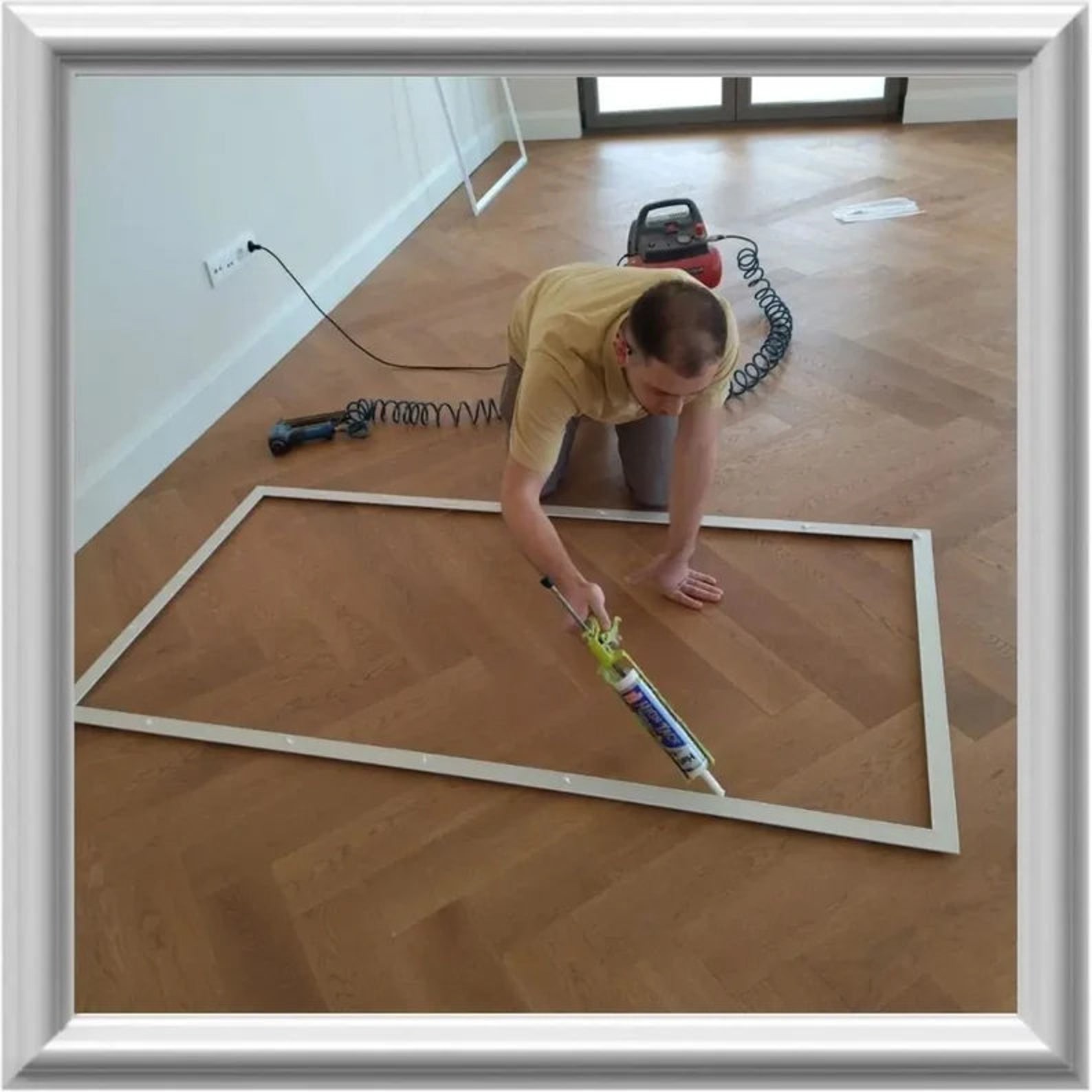Easy Wall Molding Package Ready to Install Wall Cladding Kit Pre-cut ...