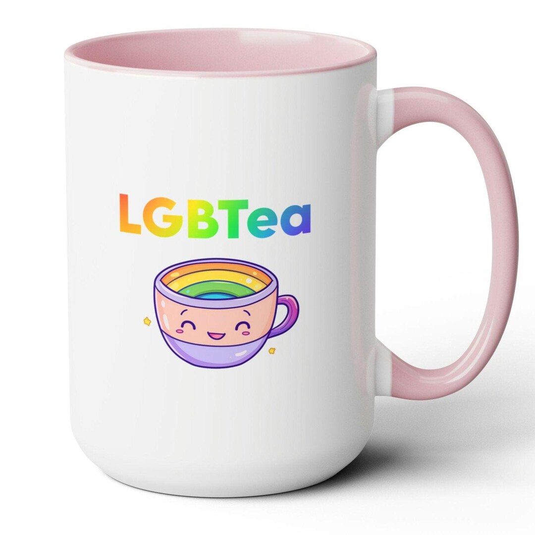 LGBTQ Pride Mug – Lgbtea Rainbow Character, 15oz - Etsy