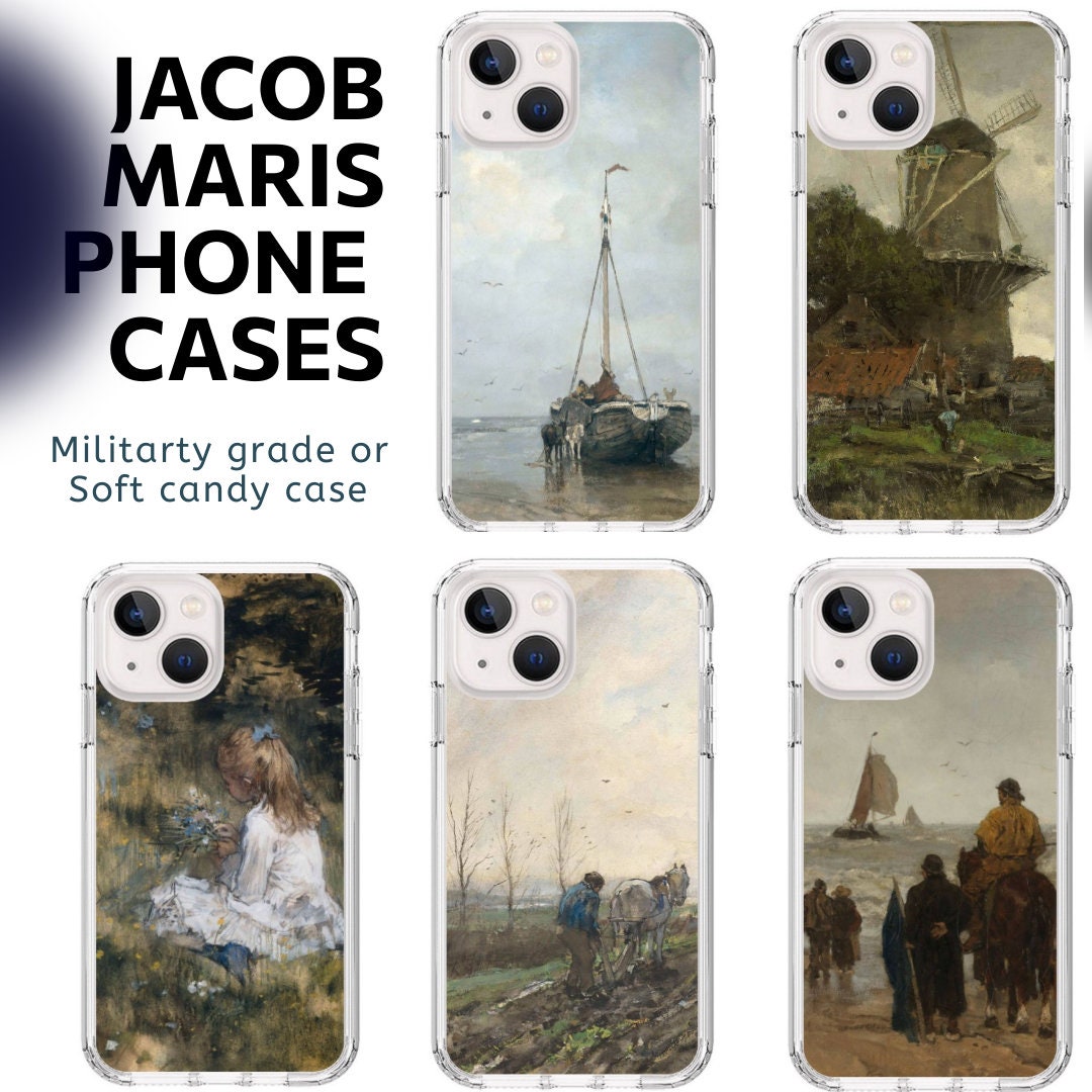 Jacob Maris Art iPhone Samsung Case 360 Full Body Protect Military ...