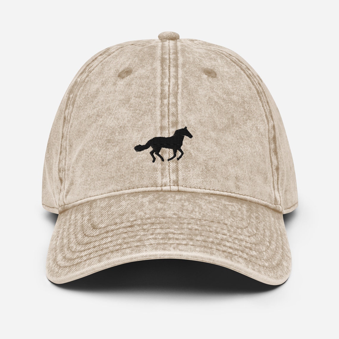 Vintage Tiny Horse Baseball Cap - Etsy