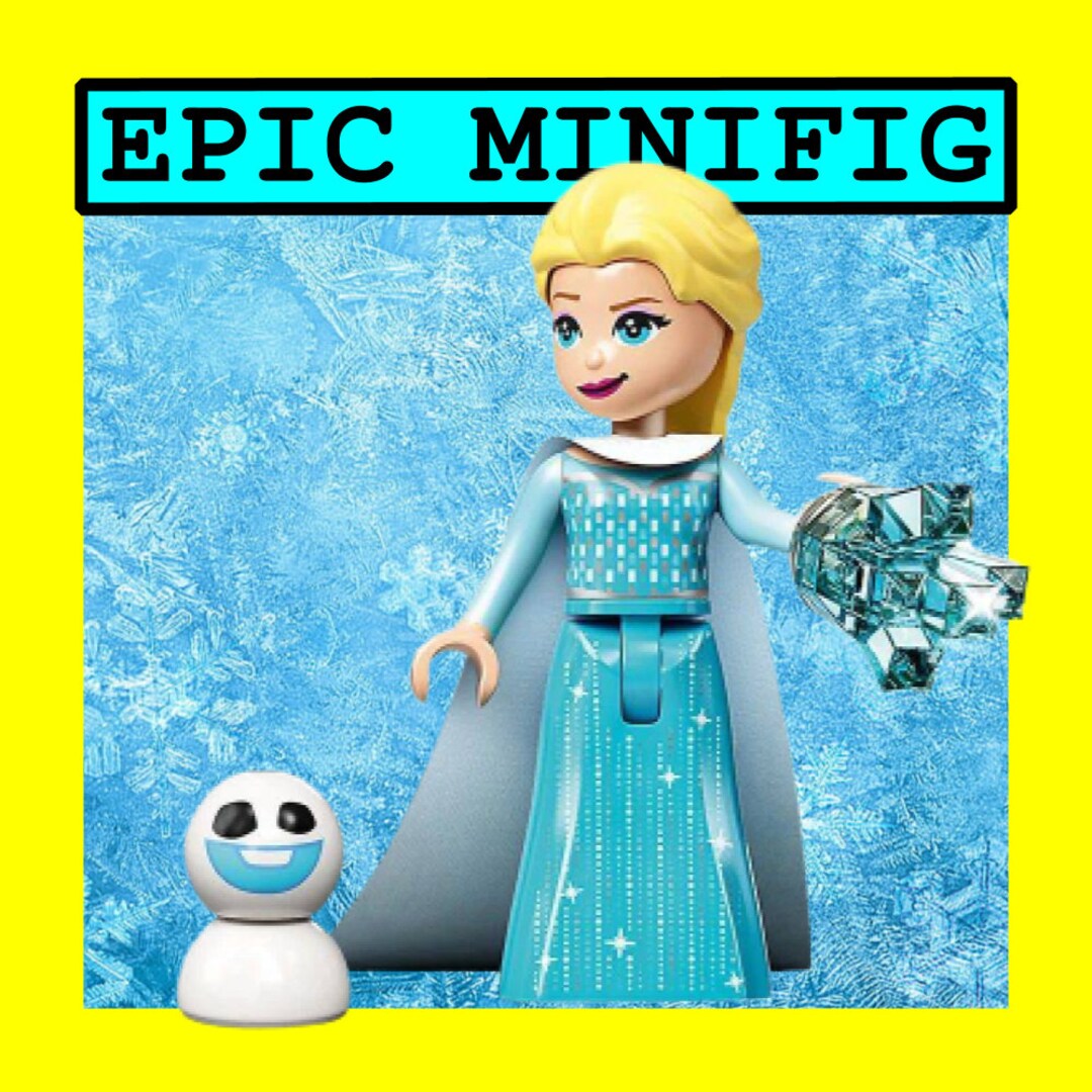 Frozen Queen Elsa Minifigure - Etsy