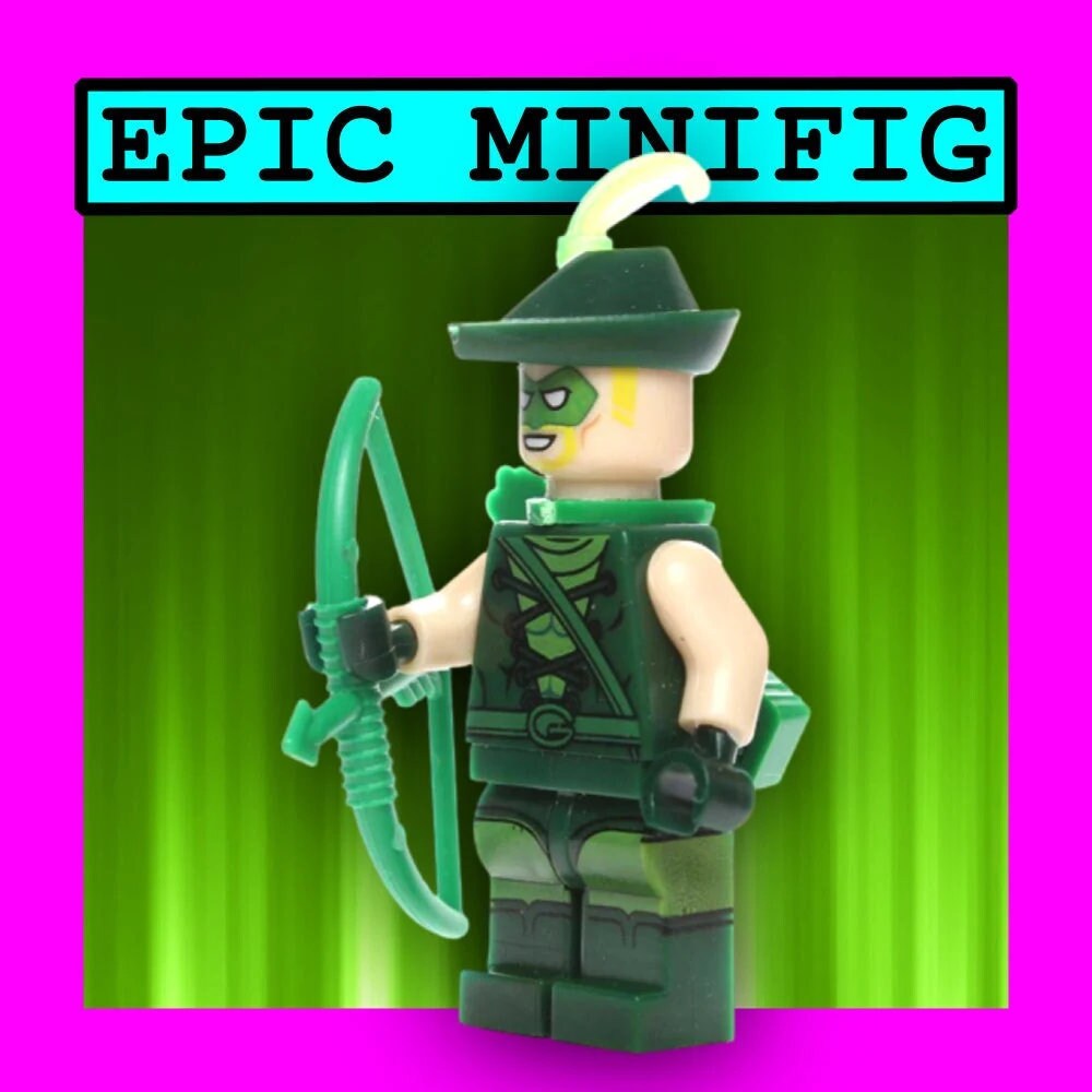 Lego Green Arrow Minifigure