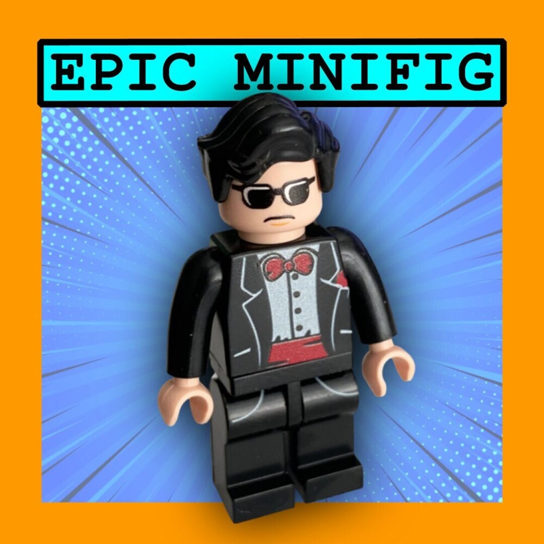 Secret Agent Spy Movie Star Classic Minifigure - Etsy