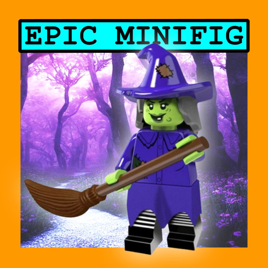 Witch Minifigure - Etsy