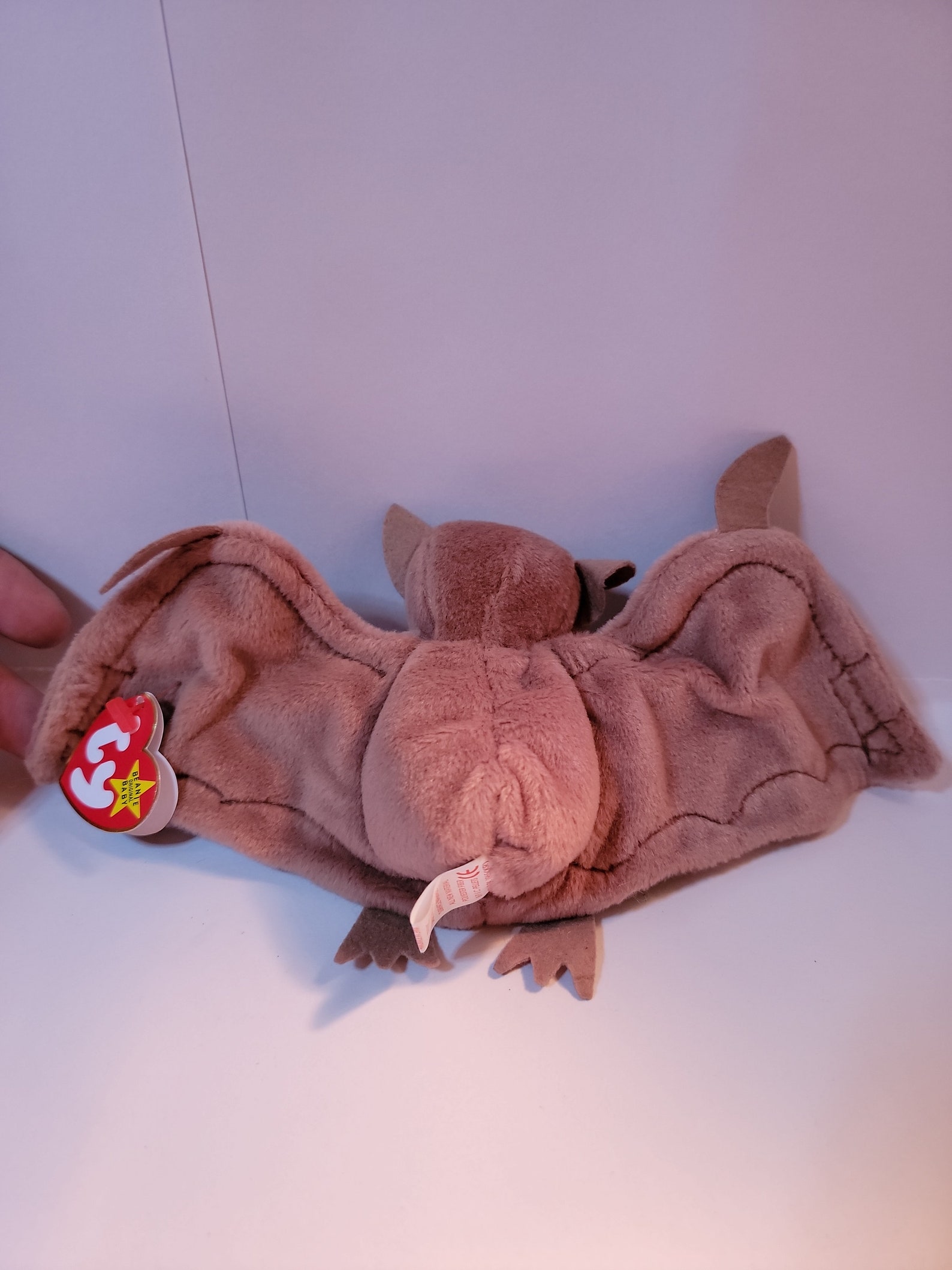 Original 1996 Ty Beanie Babies " Batty" * EXTREMELY RARE ERRORS ...