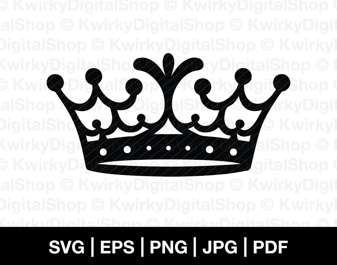 Decorative Tiara Flower SVG Eps Png Jpg Pdf Cricut Cut File Digital ...