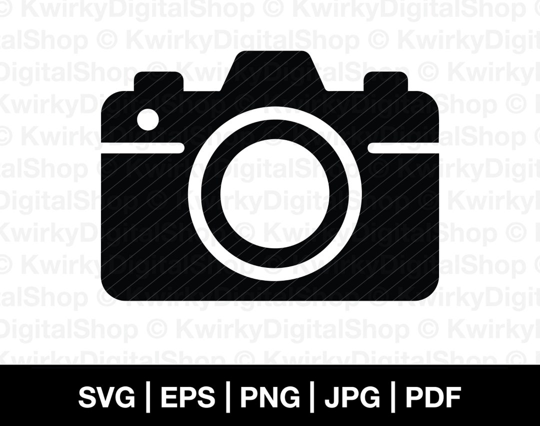 Digital Camera SVG Eps Png Jpg Pdf Cricut Cut File Digital Download ...