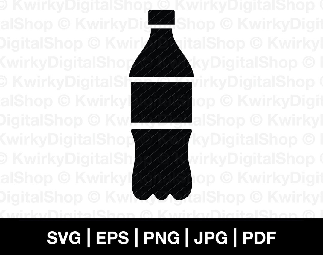 Coke Bottle SVG Eps Png Jpg Pdf Cricut Cut File Digital Download ...
