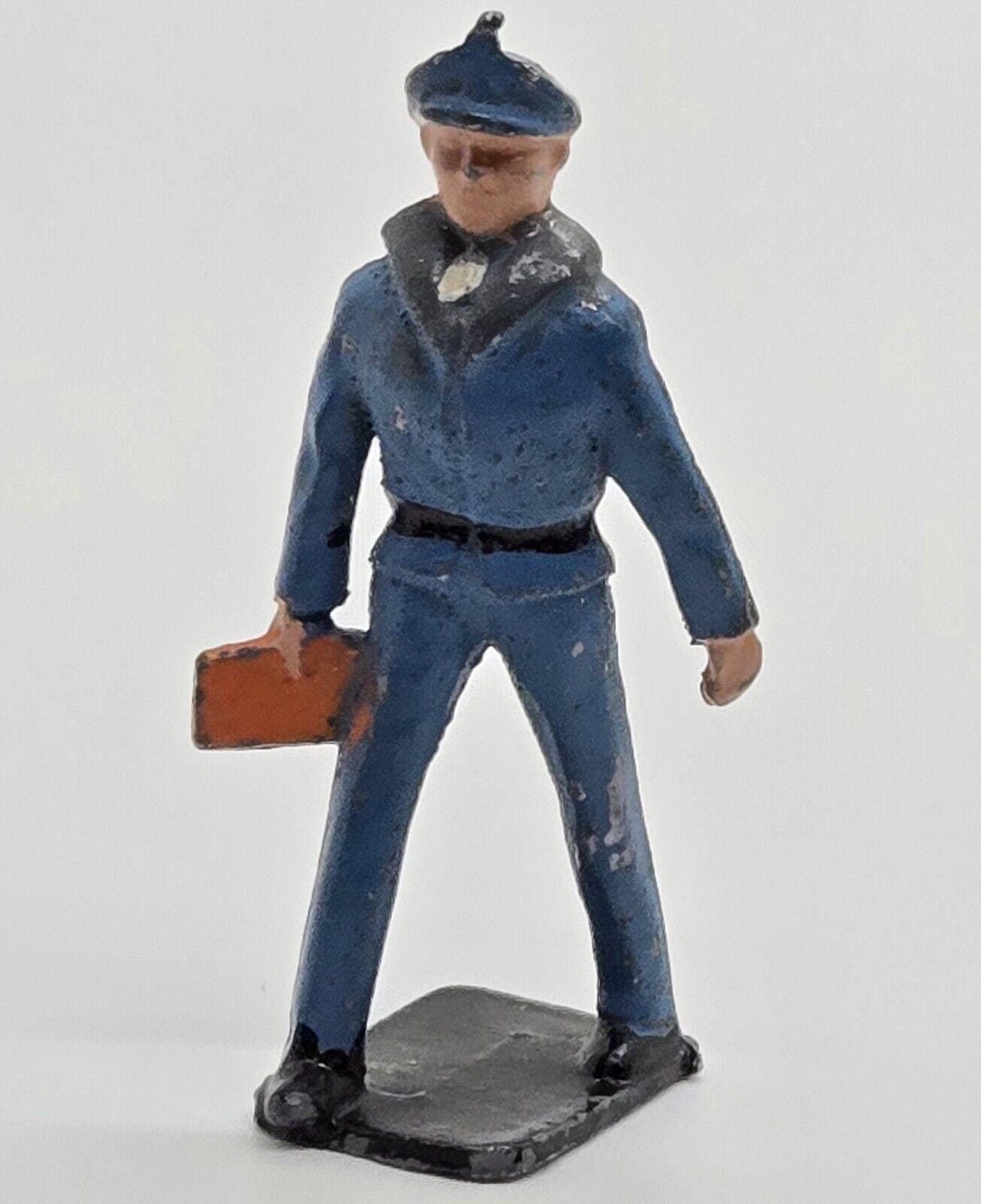 Vintage Lead/metal Toy Military Figure England Britain's Ltd Mailman ...