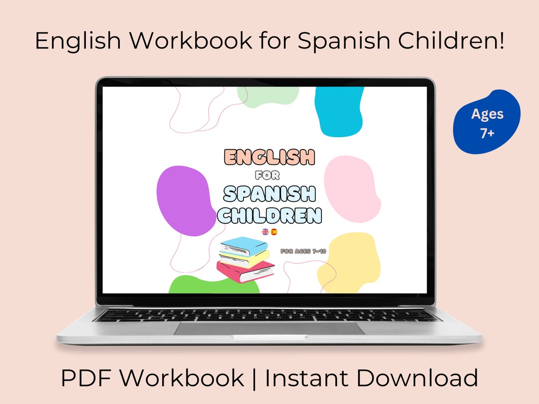 English Learning for Spanish Children 7+ Years | Printable PDF ...
