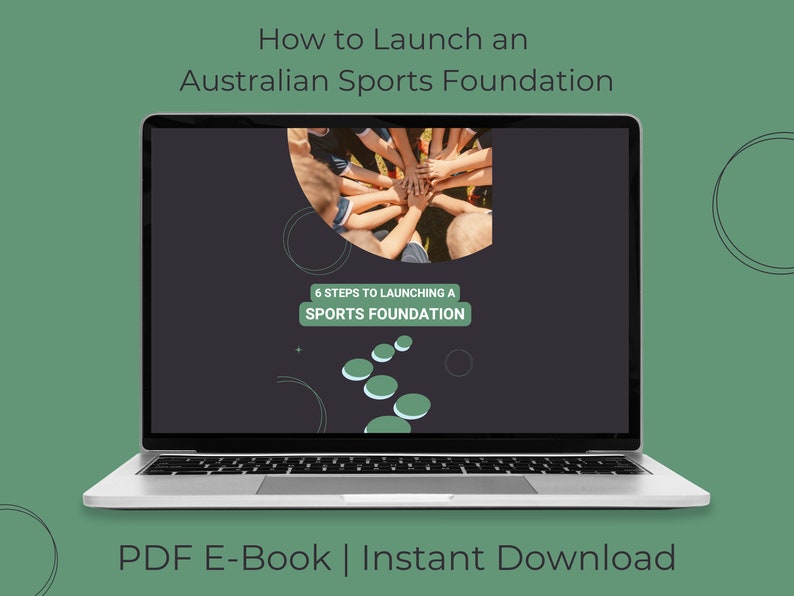 Australian Sports Foundation Launch E-book 6 Steps Charity Sports ...