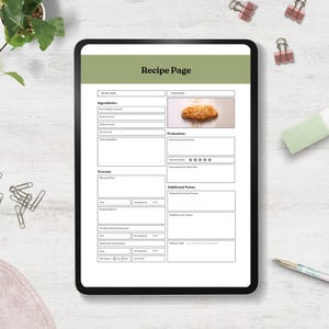 Sourdough Baking Journal, Digital Recipe Tracker, Sourdough Starter Log ...