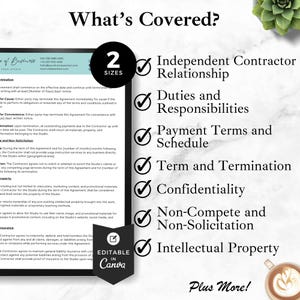 Yoga Studio Contract Template for Independent Contractor Service ...