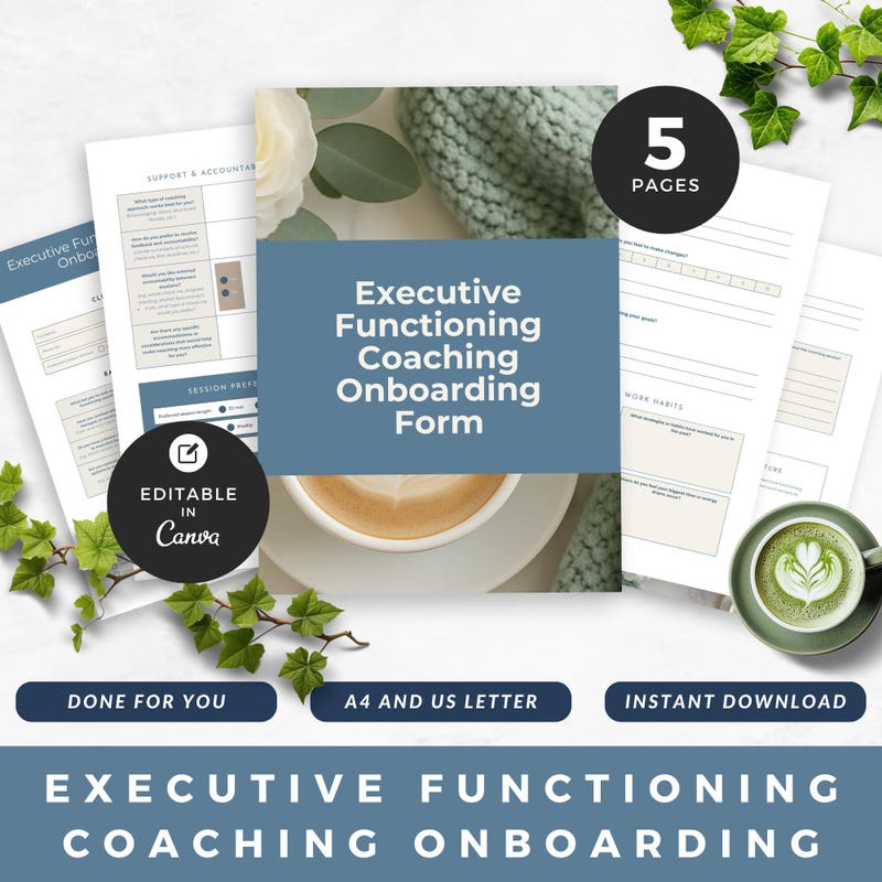 Executive Intake Form - Etsy