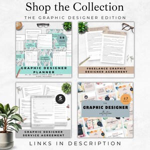Graphic Designer Planner Printable Bundle for Project Management ...