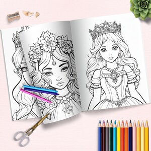 Princess Coloring Pages Printable Fairytale Colouring Pages for ...