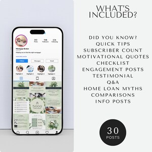 Mortgage Broker Social Media Templates Instagram Post Real Estate ...