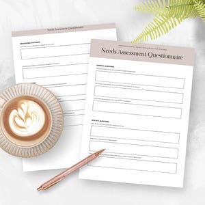Professional Organizer Form Bundle Home Organizer Template Client ...