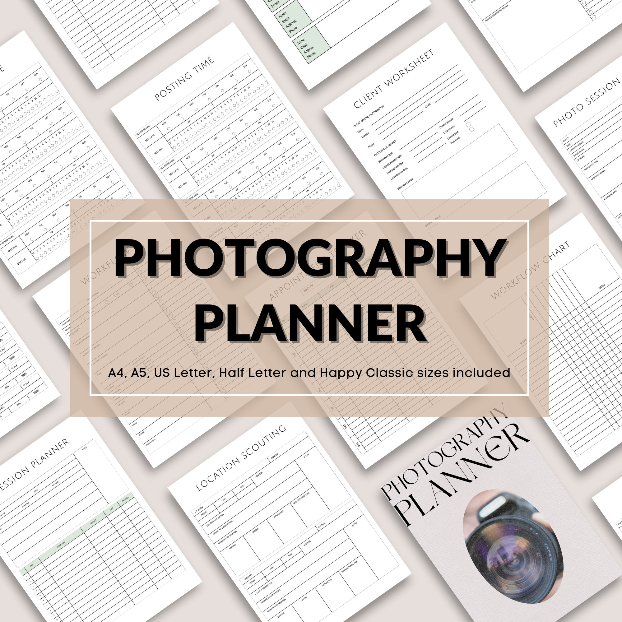 Photography Worksheets Photography Worksheets | TPT