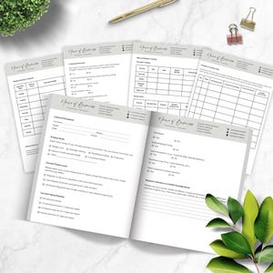 Personal Trainer Workout Plan Template Canva, Editable Fitness Program ...