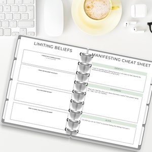 Abundance Journal Template Law of Attraction Printable Mindfulness ...