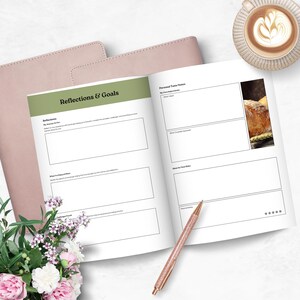 Sourdough Baking Journal, Digital Recipe Tracker, Sourdough Starter Log ...