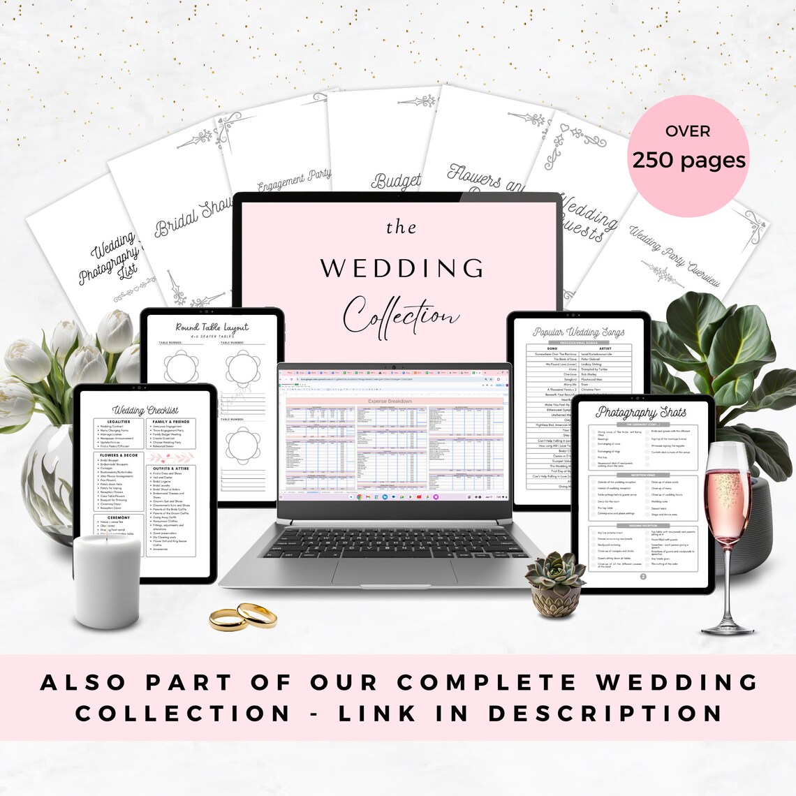 Wedding Ceremony Planner for Wedding Celebration Order of Service for ...