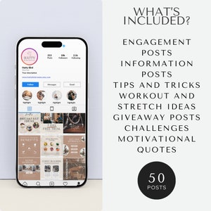 Personal Trainer Instagram Posts Fitness Coach Instagram Templates ...