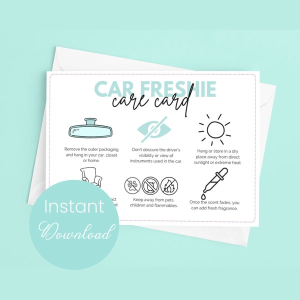 Car Freshie Business Cards - Etsy