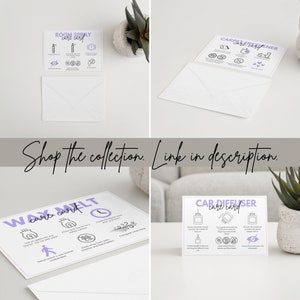 Printable Salt Sizzlers Care Card | Wax Melt & Simmering Granules ...