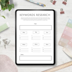 Youtube Planner Printable Social Media Journal for Youtuber Organizer ...