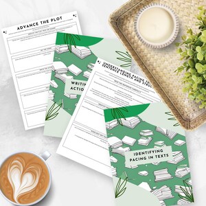 Novel Writing Workbook Pace Development Worksheets for Improving ...