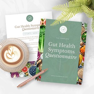 Editable Gut Health Questionnaire Canva Template | Client Intake ...