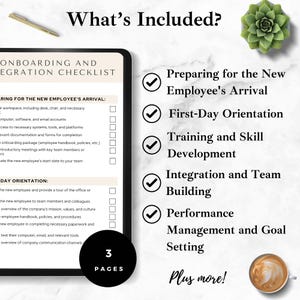 New Hire Checklist Template Printable Employee Onboarding Checklist ...