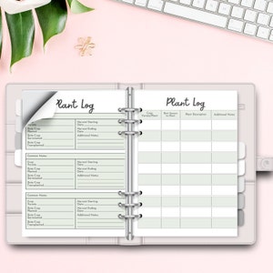Printable Garden Planner for Gardening Journal Digital Seed Log Book ...