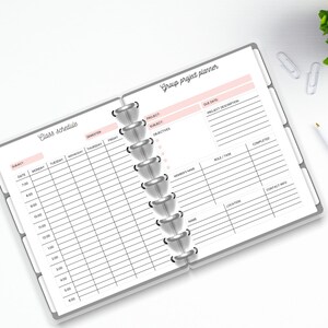 Student Planner for Study Diary Academic Planner for Student Printable ...