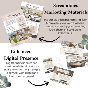 Ultimate Real Estate Template Bundle | Customizable Realtor Branding ...