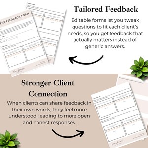 Editable Coaching Client Feedback Form, Printable Customer Review ...