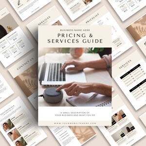 Virtual Assistant Services Guide Editable Client Guide for VA Pricing ...