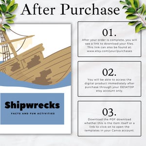 Shipwreck Activity Pack for Children Printable Ship Coloring Pages Ship ...