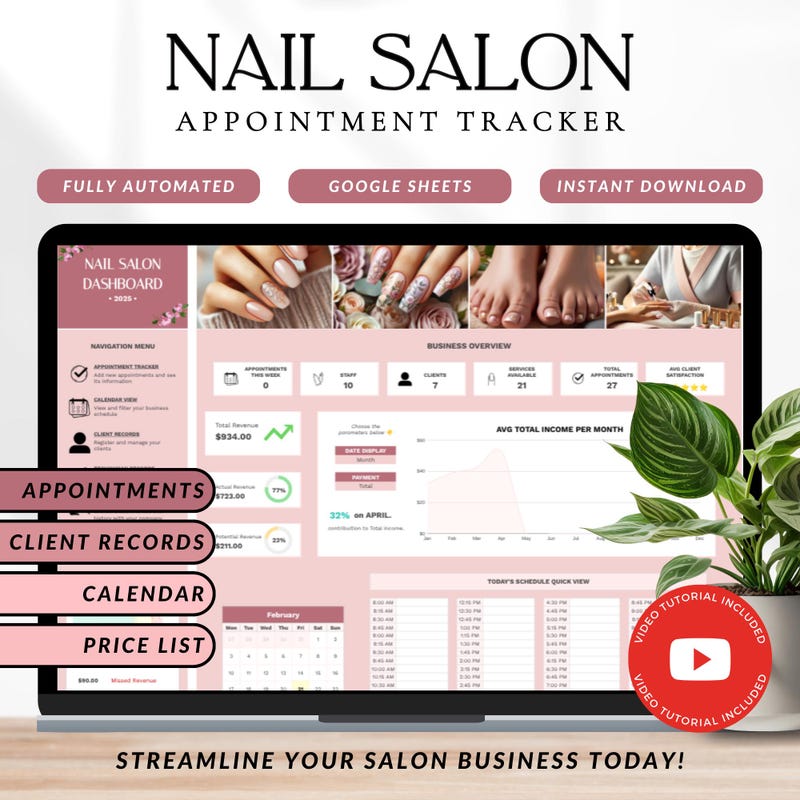 Nail Salon - Etsy
