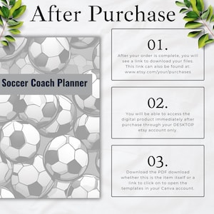 Soccer Coach Planner Printable, Soccer Training Template, Youth Soccer ...