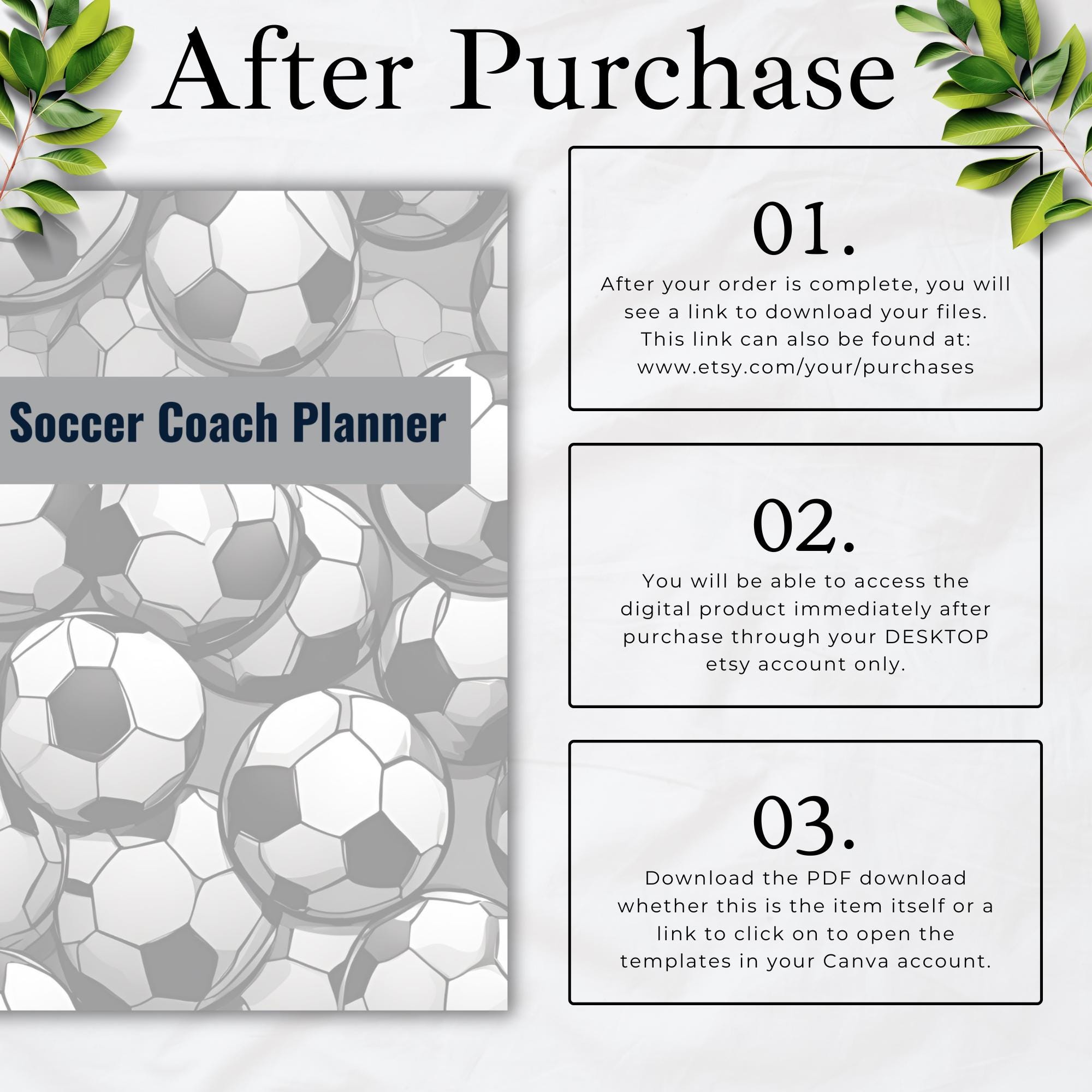 Soccer Coach Planner Printable, Soccer Training Template, Youth Soccer ...
