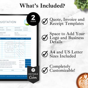 Editable Pressure Washing Invoice Quotation Receipt Templates Pressure ...